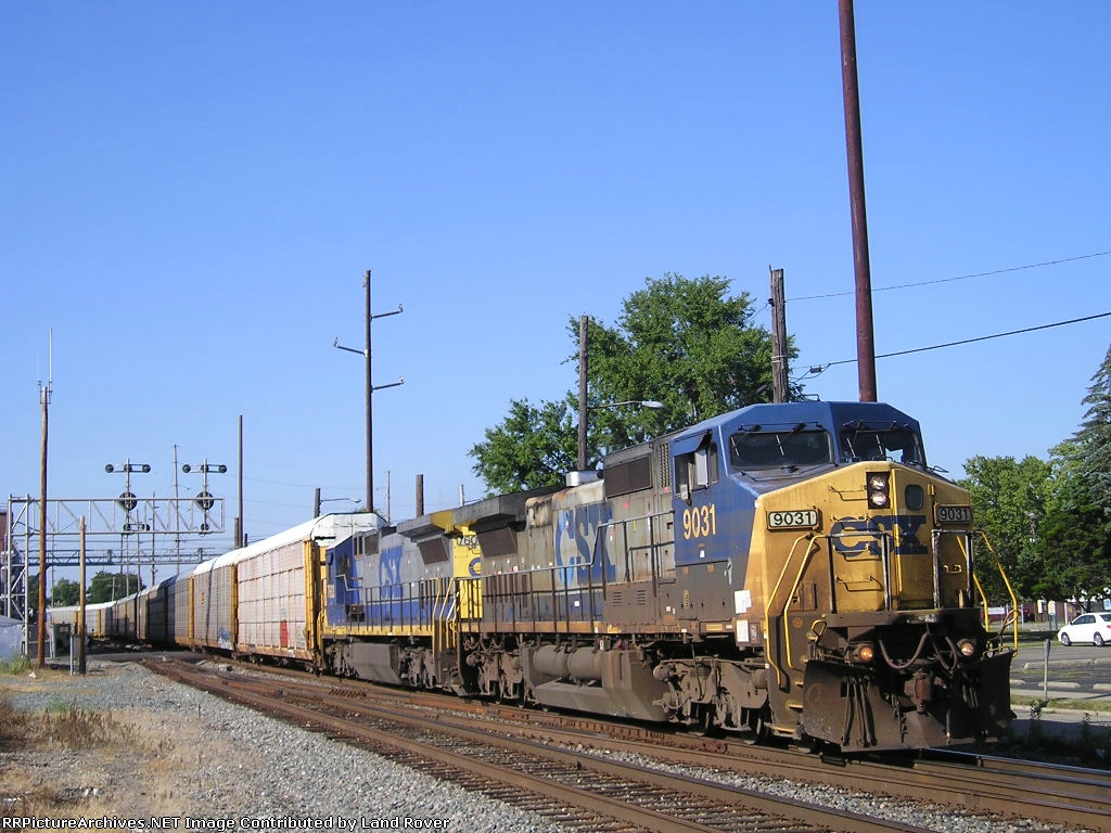 CSXT 9031 On CSX Q 231-29